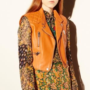 Coach | Jackets & Coats | Coach 941 Leather Surf Biker Vest In ...